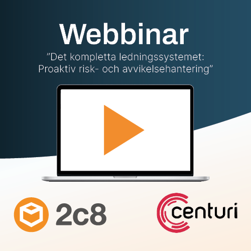 Webbinar: "Ett komplett ledningssystem" - 2c8